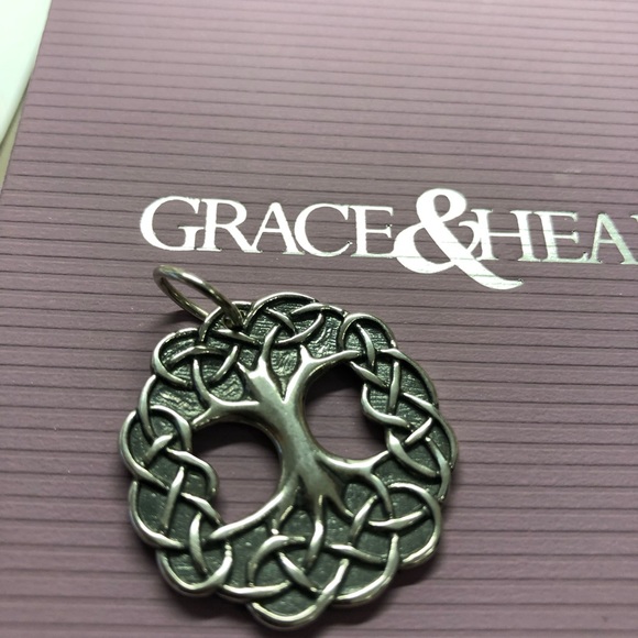 Grace&Heart | Jewelry | 925 Sterling Silver Take Root Pendant | Poshmark